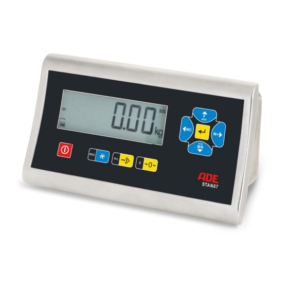 ADE STAN07 OPERATING MANUAL Pdf Download | ManualsLib