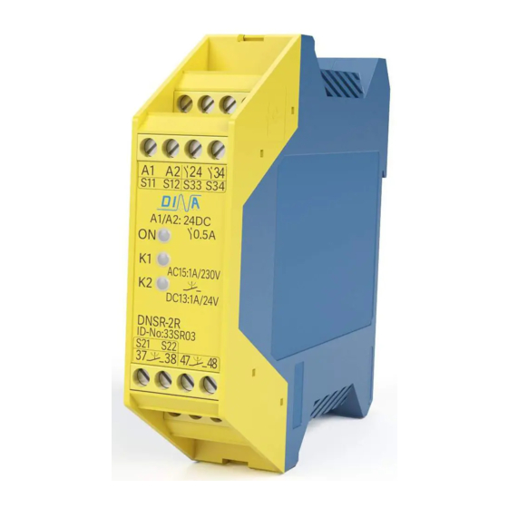 DINA SAFEONE DNSR-2R HARDWARE MANUAL Pdf Download | ManualsLib