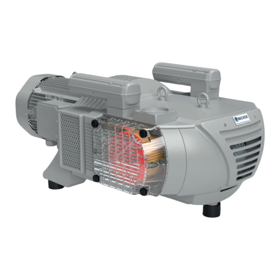 BECKER VTLF 2.400 OPERATING INSTRUCTIONS MANUAL Pdf Download | ManualsLib