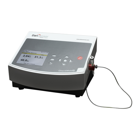 AMETEK MOCON DANSENSOR CHECKMATE3 USER MANUAL Pdf Download | ManualsLib