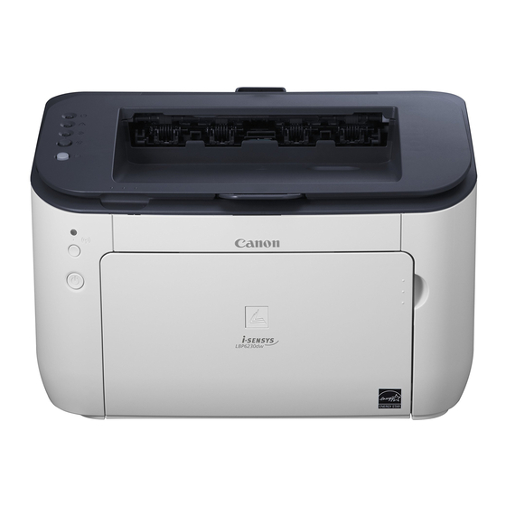 CANON IMAGECLASS LBP6230DN GETTING STARTED Pdf Download | ManualsLib