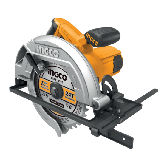 INGCO CS18528 INSTRUCTION MANUAL Pdf Download | ManualsLib
