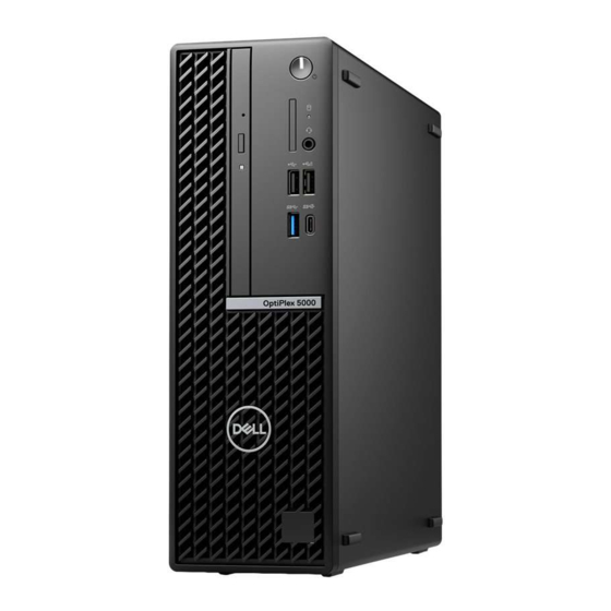 DELL OPTIPLEX 5000 SMALL FORM FACTOR SERVICE MANUAL Pdf Download ...