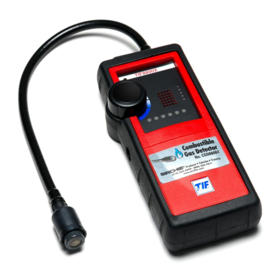 SIRCHIE CGD8800X TECHNICAL INFORMATION Pdf Download | ManualsLib