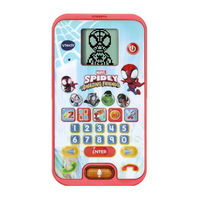 Vtech MARVEL SPIDEY AMAZING FRIENDS Spidey Learning Phone Manuals ...