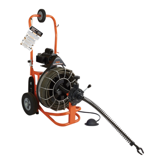 GENERAL PIPE CLEANERS SPEEDROOTER 92R OPERATING INSTRUCTIONS MANUAL Pdf ...