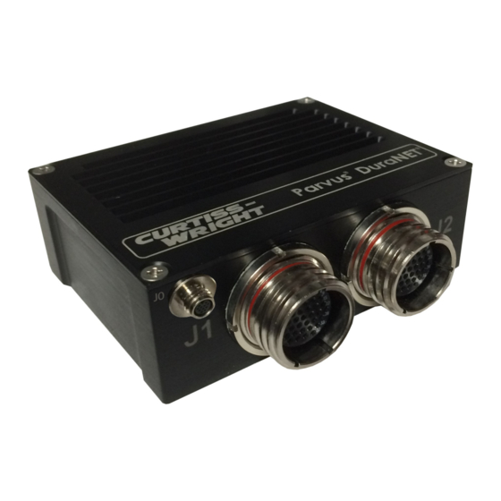 CURTISS-WRIGHT PARVUS DURANET 20-11 USER MANUAL Pdf Download | ManualsLib