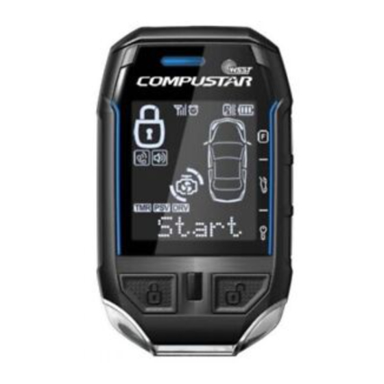 COMPUSTAR 2WSSR-T11 QUICK START MANUAL Pdf Download | ManualsLib