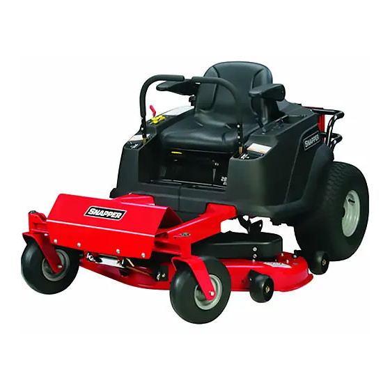 SNAPPER 285Z SERIES MANUAL Pdf Download | ManualsLib