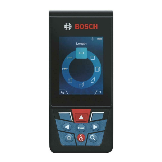 BOSCH GLM 150 C PROFESSIONAL ORIGINAL INSTRUCTIONS MANUAL Pdf Download | ManualsLib