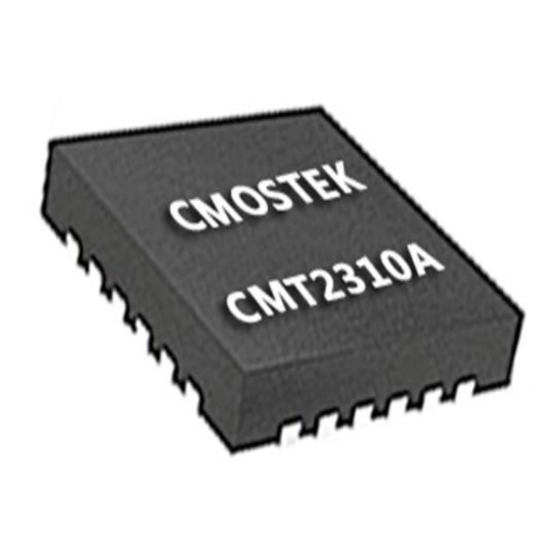 CMOSTEK CMT2310A MANUAL Pdf Download | ManualsLib