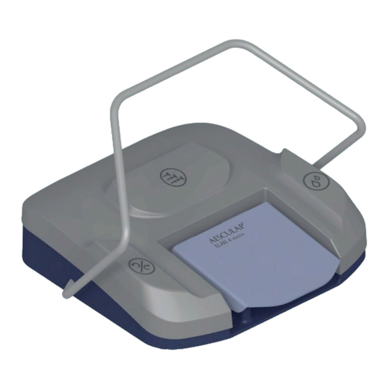 BRAUN AESCULAP ELAN 4 ELECTRO INSTRUCTIONS FOR USE/TECHNICAL ...