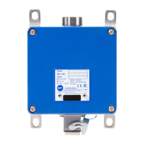 BFI AUTOMATION CFC 4000L ORIGINAL OPERATING INSTRUCTIONS Pdf Download ...