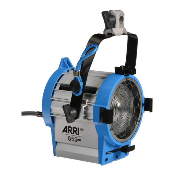 ARRI 150 USER MANUAL Pdf Download | ManualsLib