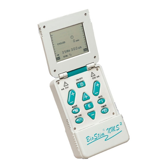 BIOMEDICAL LIFE SYSTEMS BIOSTIM NMS2 INSTRUCTIONS MANUAL Pdf Download ...