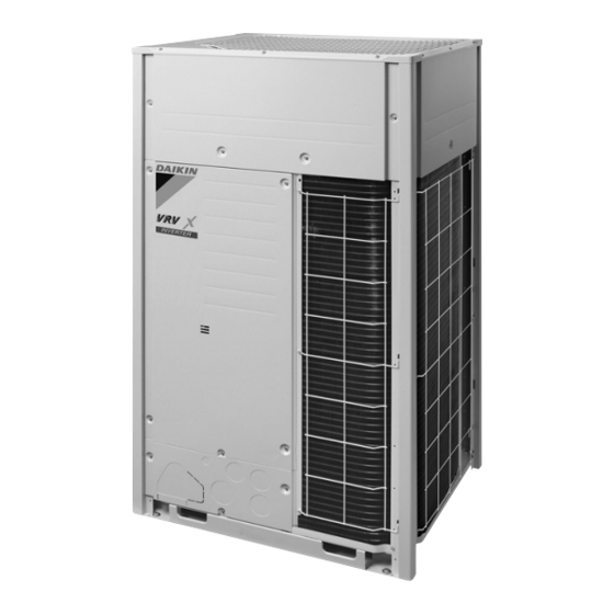 DAIKIN VRV X RXQ6-48ANR SERIES SERVICE MANUAL Pdf Download | ManualsLib