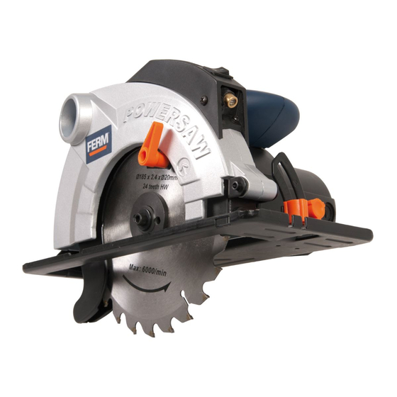 FERM FDCS-185L ORIGINAL INSTRUCTIONS MANUAL Pdf Download | ManualsLib