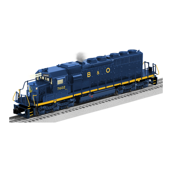 LIONEL SD40-2 OWNER'S MANUAL Pdf Download | ManualsLib