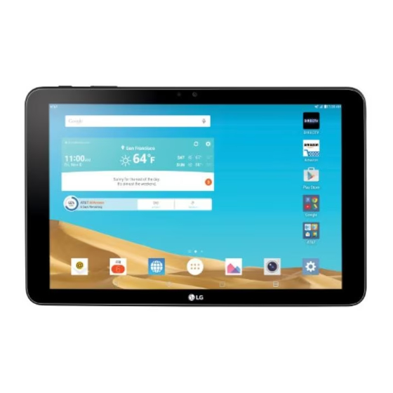 LG G PAD X 10.1 USER MANUAL Pdf Download | ManualsLib