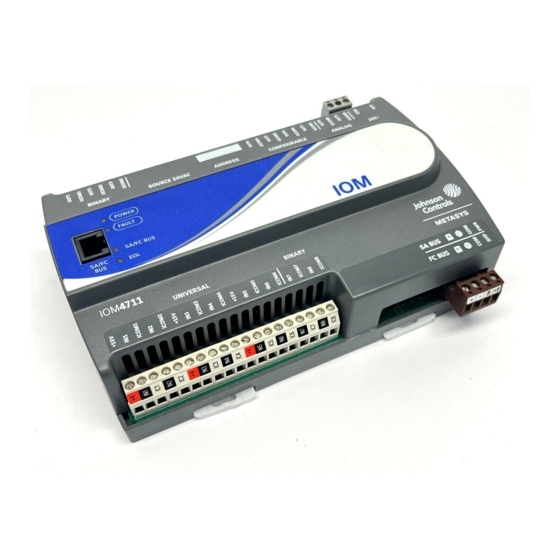 JOHNSON CONTROLS IOM4711 INSTALLATION INSTRUCTIONS MANUAL Pdf Download | ManualsLib