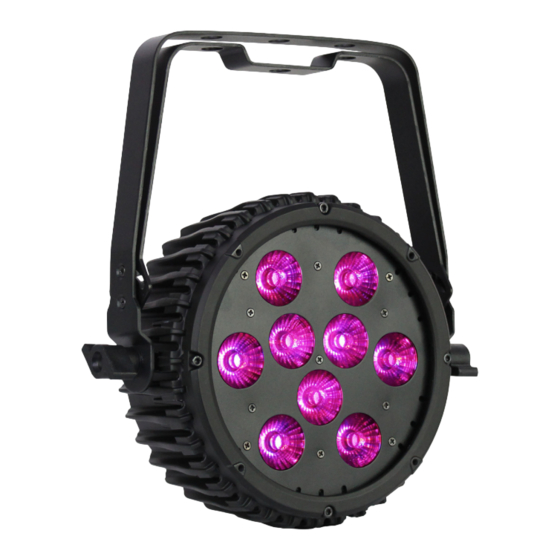 LEDJ RGBWAUV USER MANUAL Pdf Download | ManualsLib