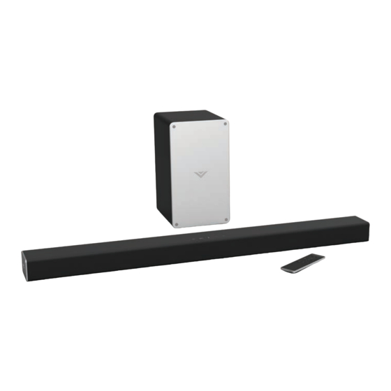 VIZIO SB3251N-E0 QUICK START MANUAL Pdf Download | ManualsLib