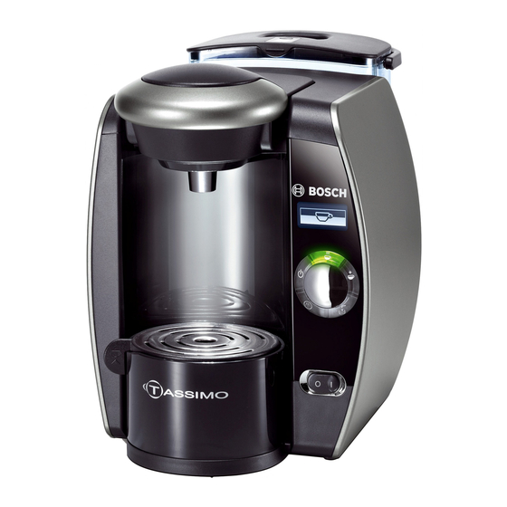 BOSCH TASSIMO TAS 42 SERIES QUICK START MANUAL Pdf Download | ManualsLib