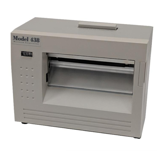 MICROCOM 438 OPERATOR'S MANUAL Pdf Download | ManualsLib