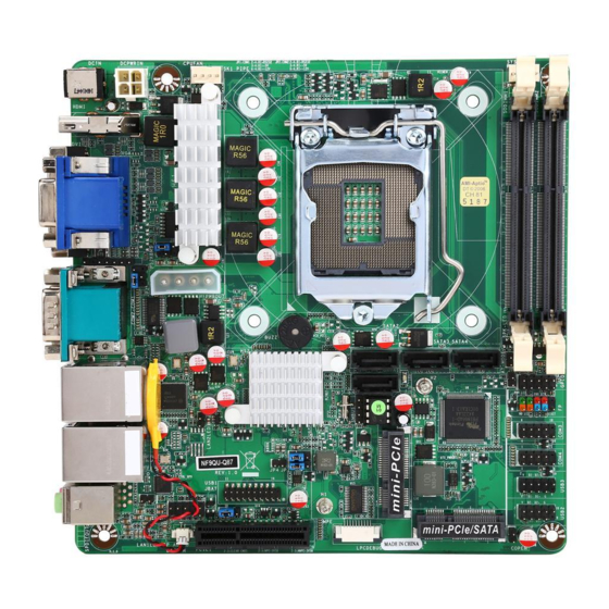 JETWAY JNF9QU-Q87 TECHNICAL MANUAL Pdf Download | ManualsLib