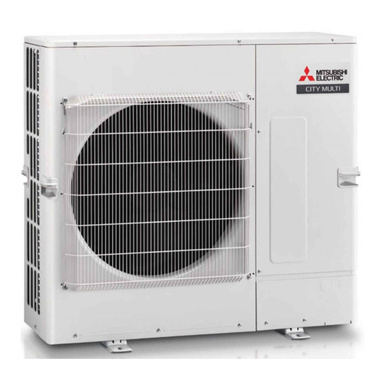 MITSUBISHI ELECTRIC CITY MULTI PUMY-SP80 INSTALLATION MANUAL Pdf ...