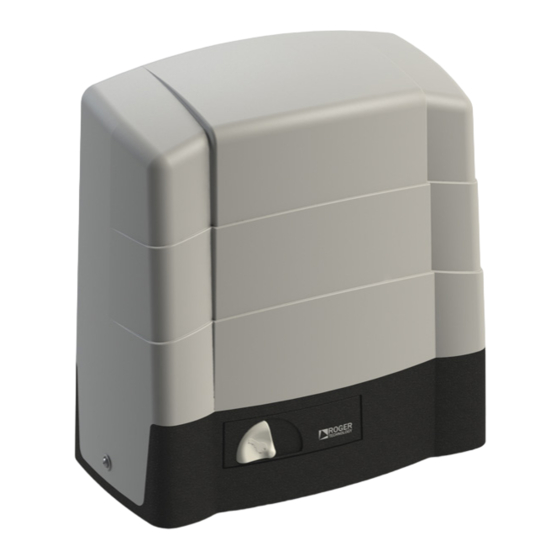 ROGER TECHNOLOGY G30 SERIES INSTRUCTIONS AND RECOMMENDATIONS FOR THE ...