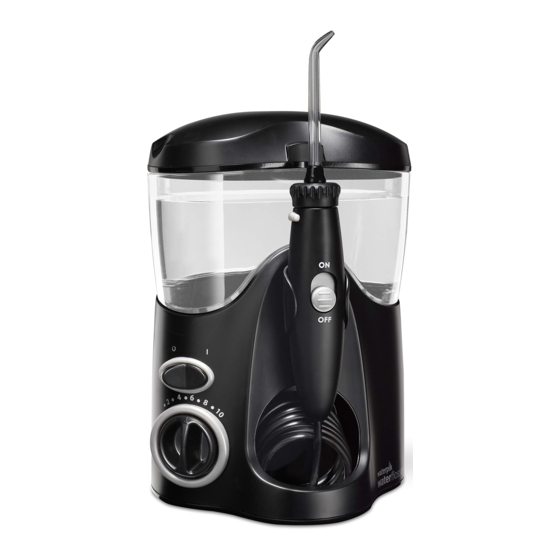 WATERPIK WP112 MANUAL Pdf Download | ManualsLib