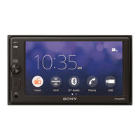 SONY XAV-AX1000 OPERATING INSTRUCTIONS MANUAL Pdf Download | ManualsLib