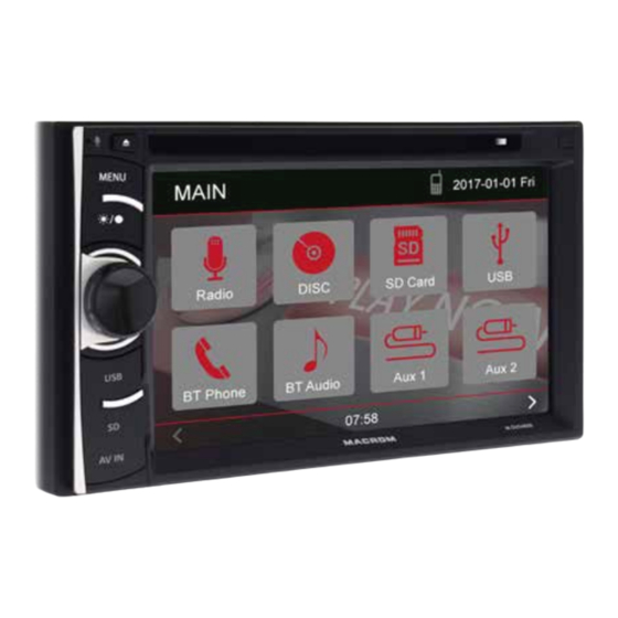 MACROM M-DVD4000 USER MANUAL Pdf Download | ManualsLib