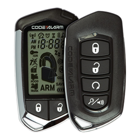 CODE ALARM PROFESSIONAL CASECRS OWNER'S MANUAL Pdf Download | ManualsLib