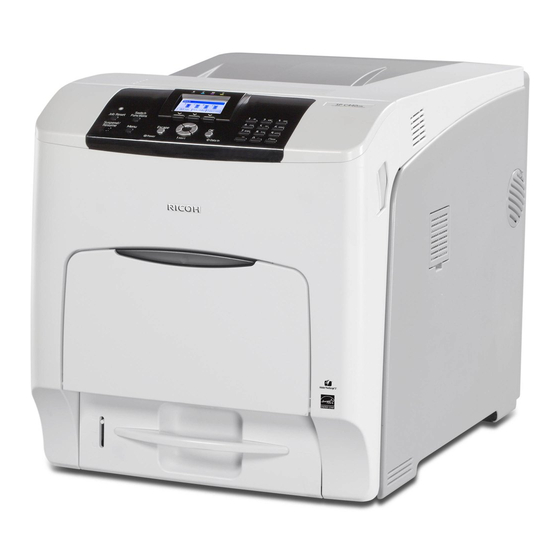 RICOH AFICIO SP C440DN FIELD SERVICE MANUAL Pdf Download | ManualsLib