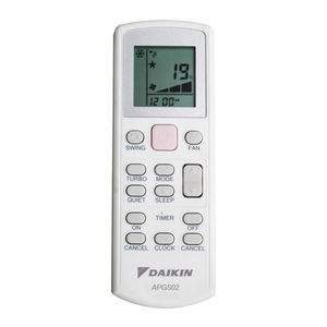 DAIKIN RXN-L9 OPERATING MANUAL Pdf Download | ManualsLib