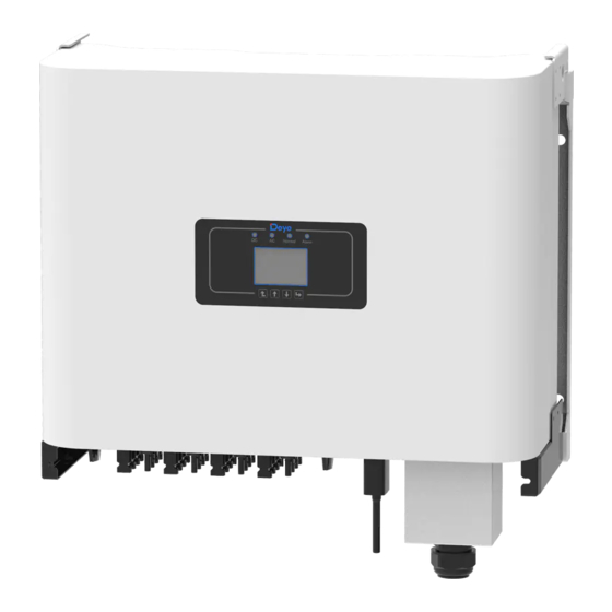 DEYE SUN-35K-G02-LV USER MANUAL Pdf Download | ManualsLib