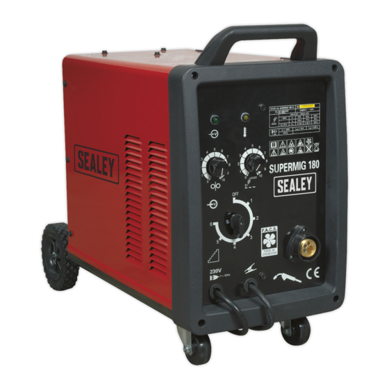 SEALEY SUPERMIG180.V3 INSTRUCTIONS MANUAL Pdf Download | ManualsLib