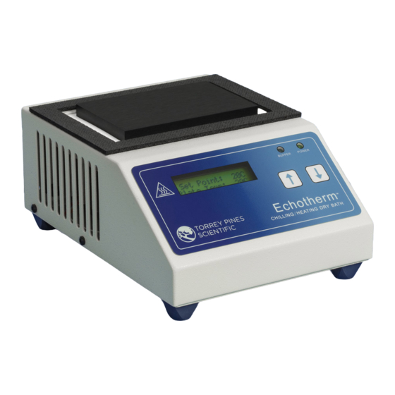 TORREY PINES SCIENTIFIC ECHOTHERM IC20 OPERATING MANUAL Pdf Download | ManualsLib