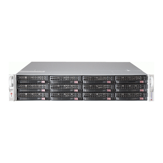 SUPERMICRO SC826 SERIES USER MANUAL Pdf Download | ManualsLib