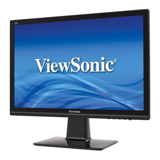 VIEWSONIC VX2039-SA-TH1 USER MANUAL Pdf Download | ManualsLib