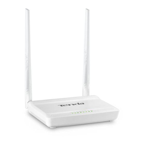 TENDA D302 USER MANUAL Pdf Download | ManualsLib