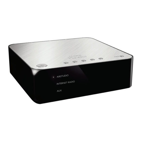 PHILIPS FIDELIO A1 USER MANUAL Pdf Download | ManualsLib