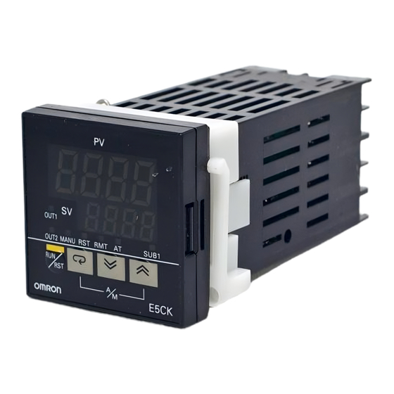 OMRON E5EK-T MANUAL Pdf Download | ManualsLib