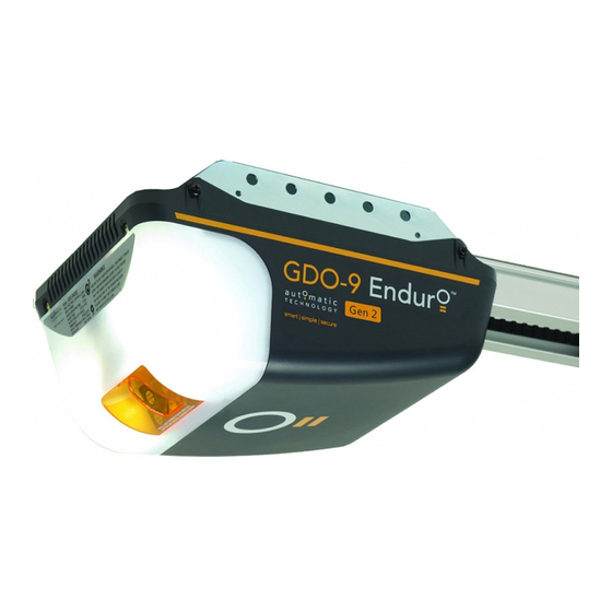 AUTOMATIC TECHNOLOGY GDO-9 ENDURO GEN2 HOMEOWNER'S MANUAL Pdf Download ...