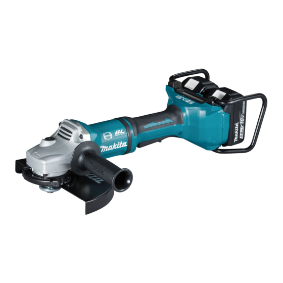 MAKITA DGA900 INSTRUCTION MANUAL Pdf Download | ManualsLib