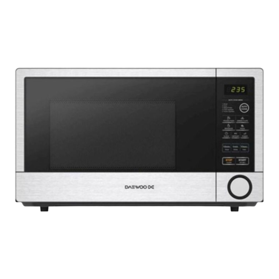 DAEWOO ELECTRONICS KOR-1N5A9S OPERATING INSTRUCTIONS & COOK BOOK Pdf ...