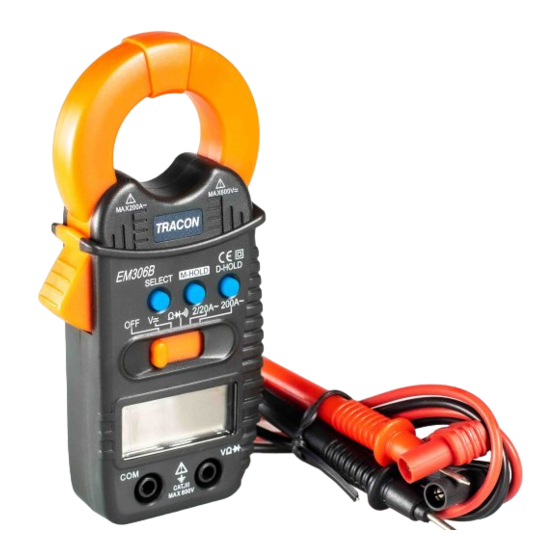 TRACON ELECTRIC EM306B USER MANUAL Pdf Download | ManualsLib