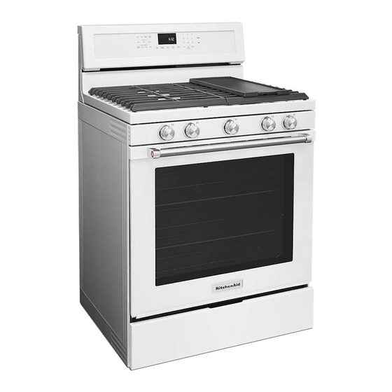 KITCHENAID KFGG500EWH USER INSTRUCTIONS Pdf Download | ManualsLib